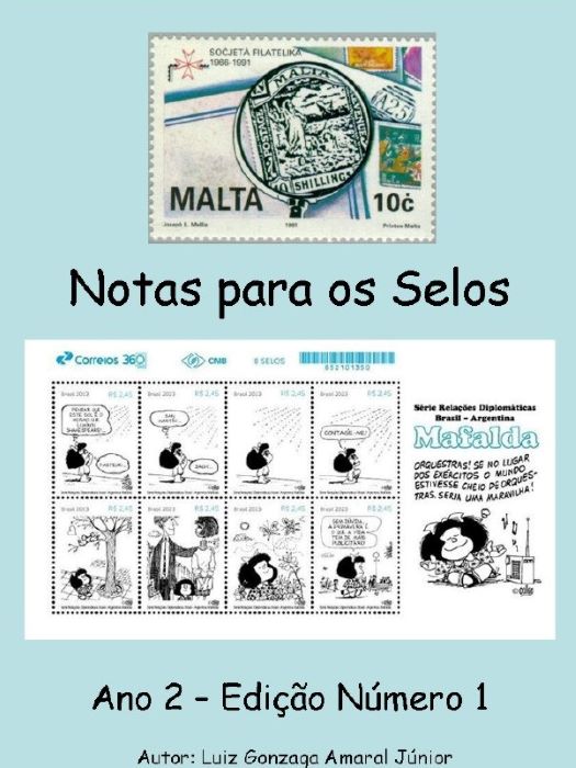Notas para os Selos | Informativo Filatelia77